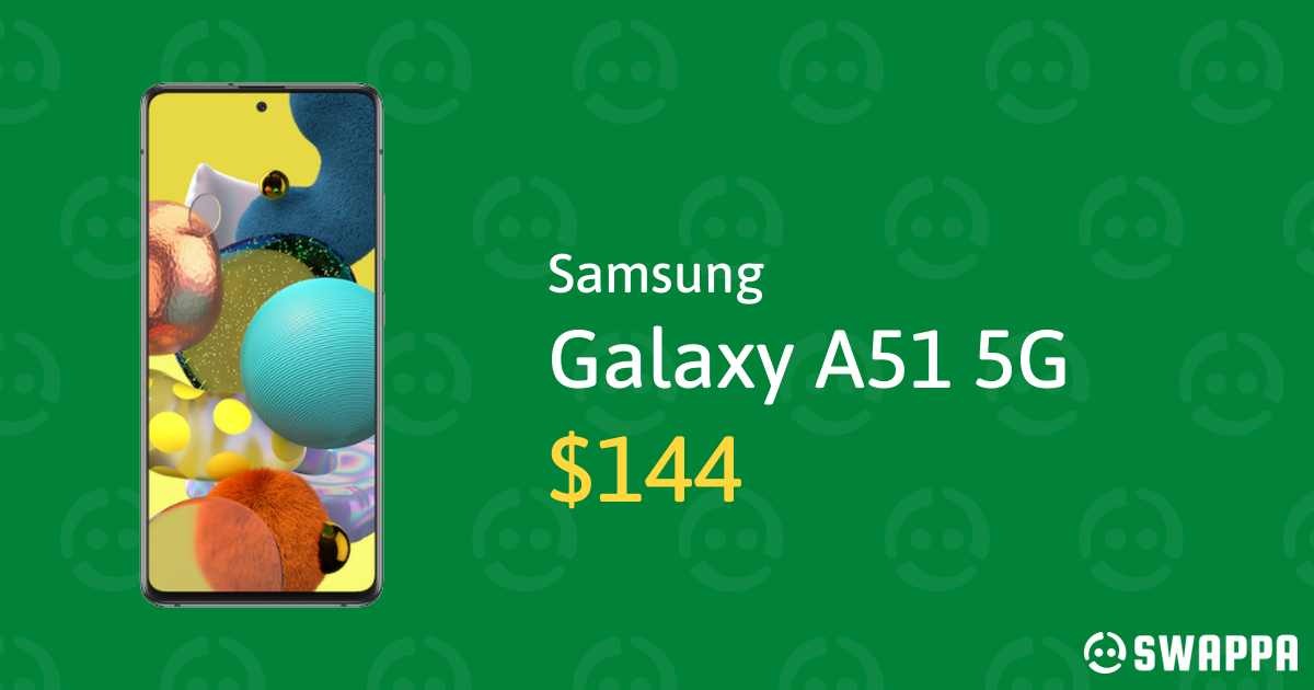 Samsung Galaxy A51 5G - Verizon, Blue, 128GB, 6GB, SM-A516V - LYGN62210 ...