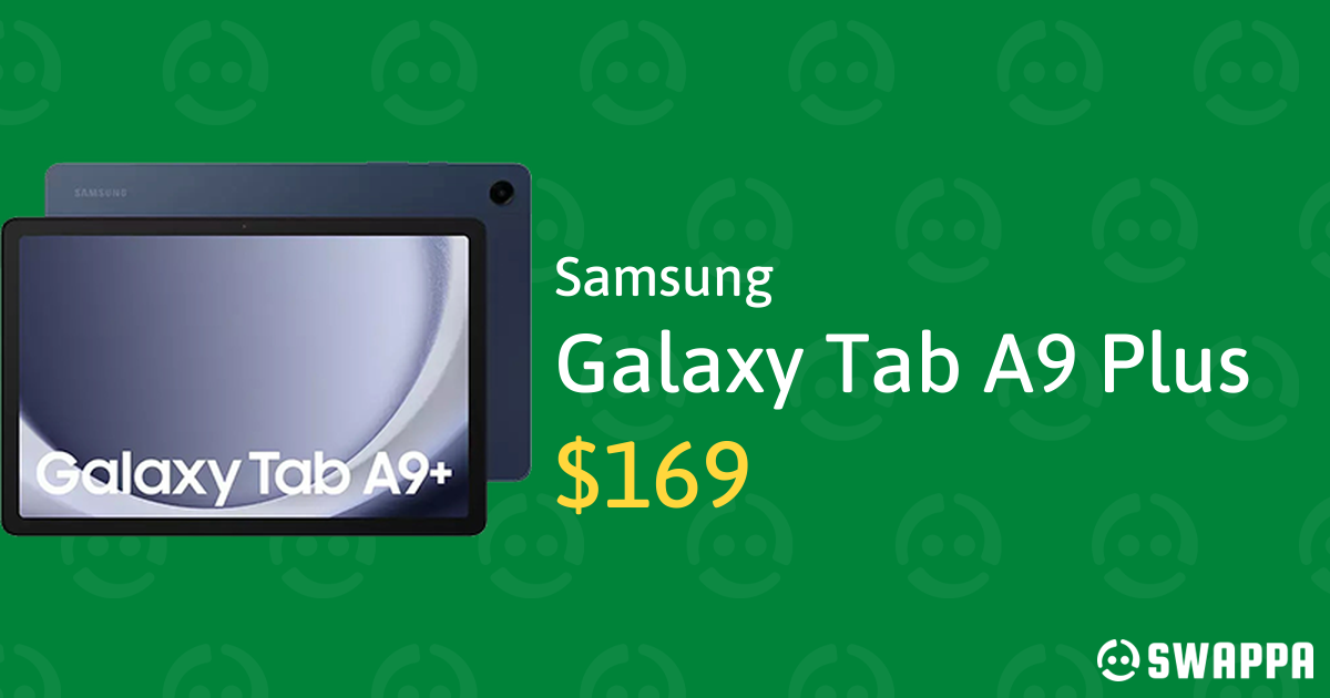 Samsung Galaxy Tab A9 Plus - Metro by T-Mobile, Graphite, 64GB, 4GB, SM ...