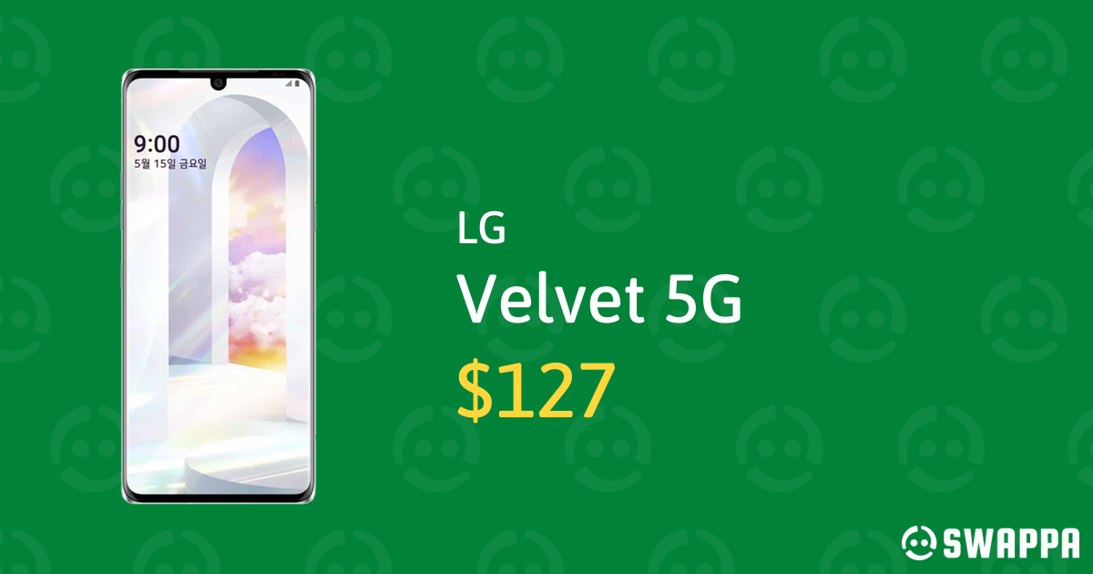 LG Velvet 5G - Verizon, Red, 128GB, 6GB - LYGO22709 - Swappa