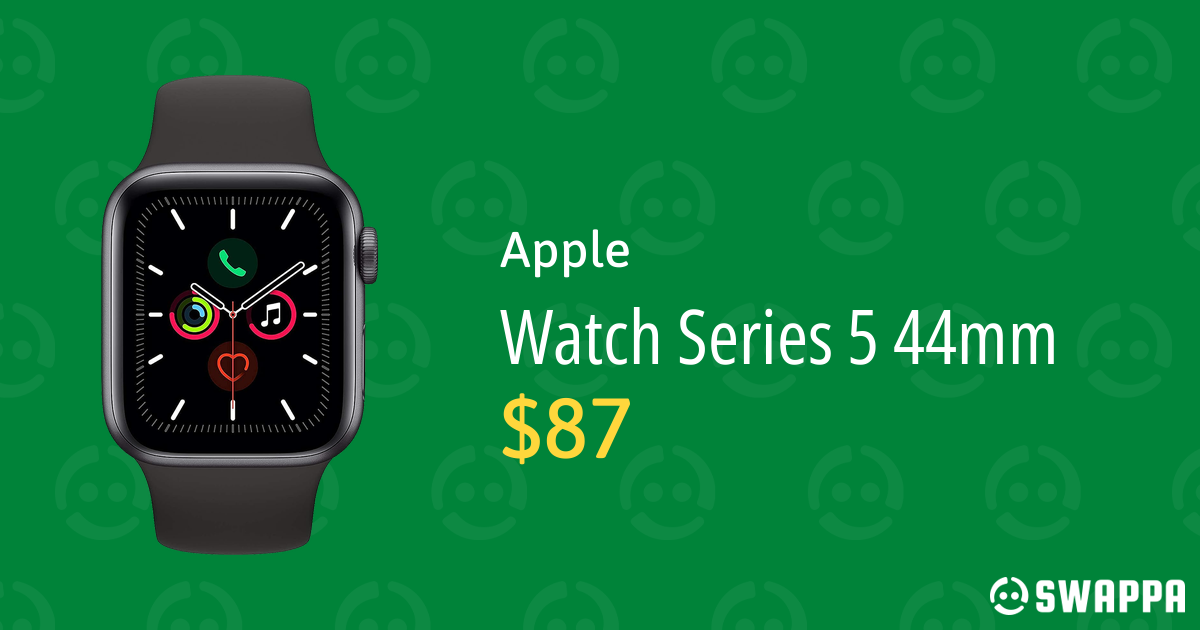 Apple Watch Series 5 44mm - Unlocked, Gray, A2095 Cellular, Nike ...