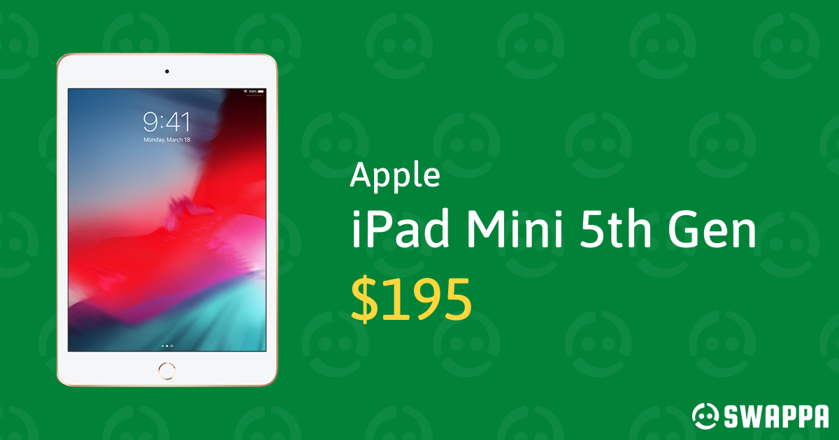 Apple iPad Mini 5th Gen - Wi-Fi, Gold, 256GB - LYGQ48540 - Swappa