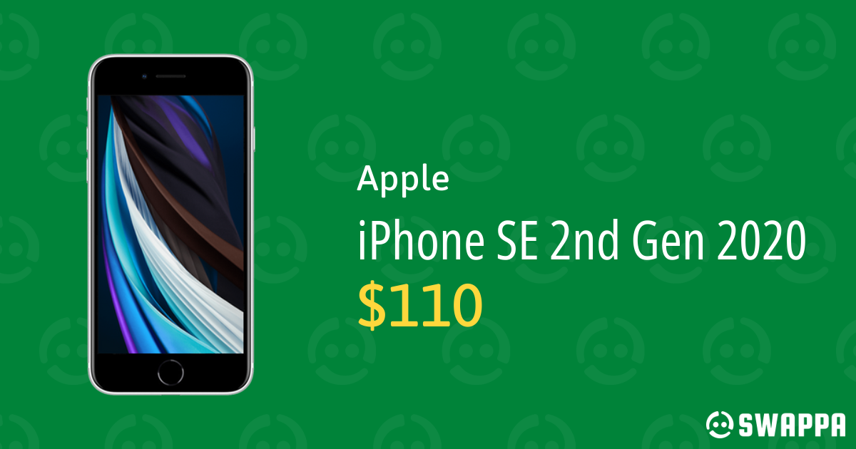 Apple iPhone SE 2nd Gen 2020 - Verizon, Black, 64GB, A2275 - LYGT56529 ...