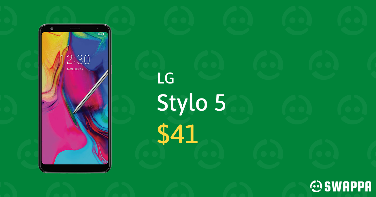 LG Stylo 5 - TracFone, Black, 32GB, 3GB - LYGT76857 - Swappa