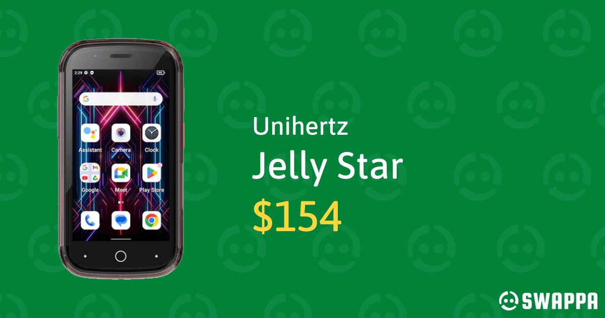 Unihertz Jelly Star - Unlocked, Blue, 256GB, 8GB - LYGU87269 - Swappa