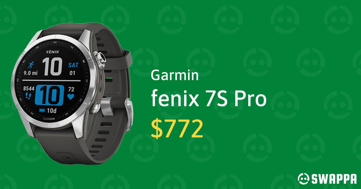 Garmin fenix 7S Pro - Silver, Solar - LYHV87995 - Swappa