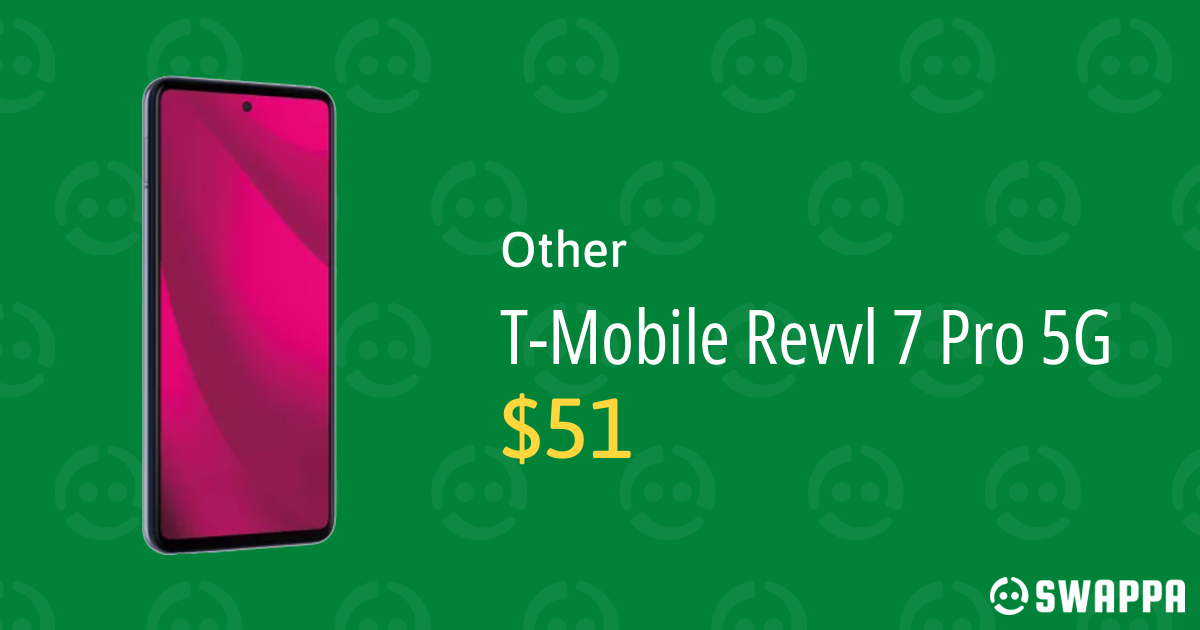 T-Mobile Revvl 7 Pro 5G - T-Mobile, Navy Blue, 256GB, 8GB - LYIH68314 ...