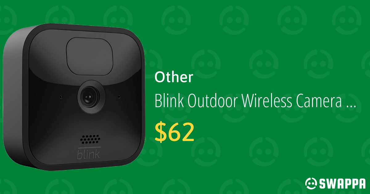 Blink Outdoor Wireless Camera 3rd Gen - Black, 1 Camera - LYIO21550 ...