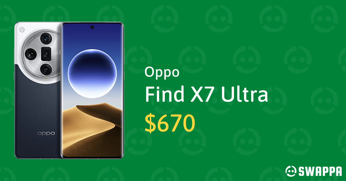 Oppo Find X7 Ultra - Unlocked Non-US, Black, 256GB, 12GB - LYIZ70829 - Swappa