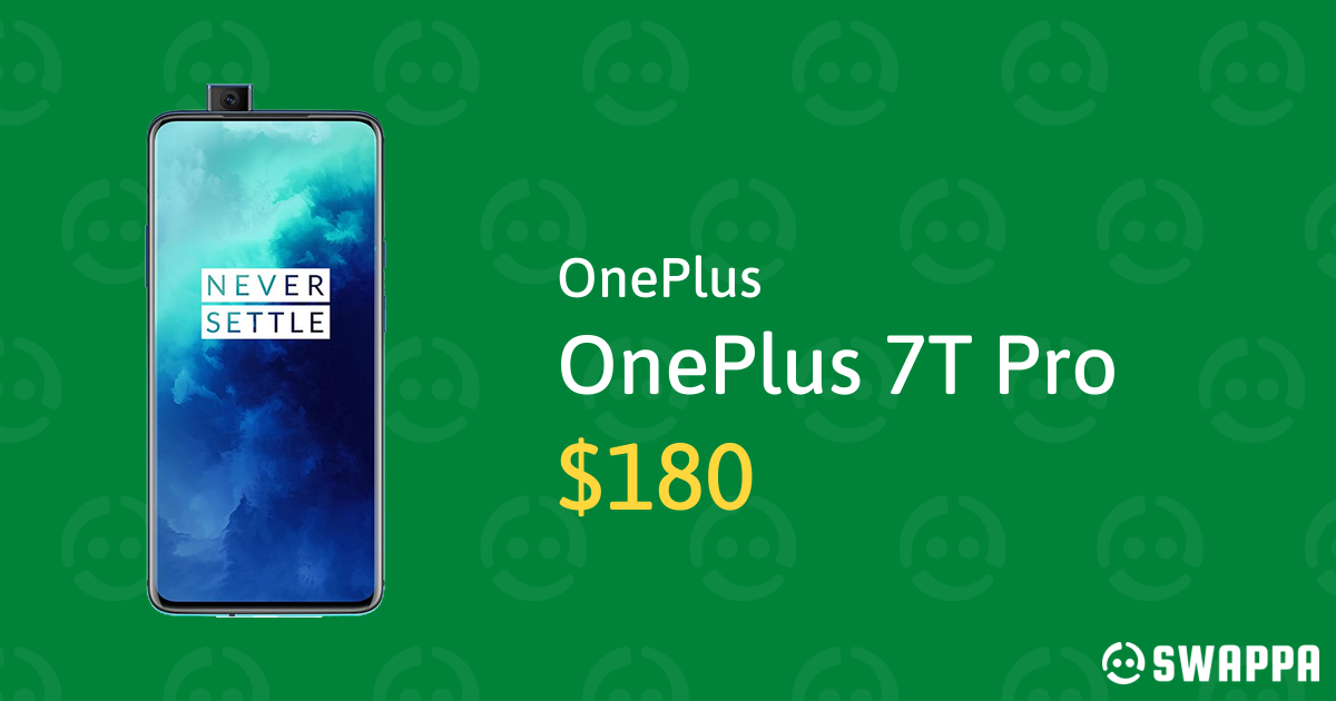 OnePlus 7T Pro - Unlocked Non-US, Blue, 256GB, 8GB - LYJC17803 - Swappa