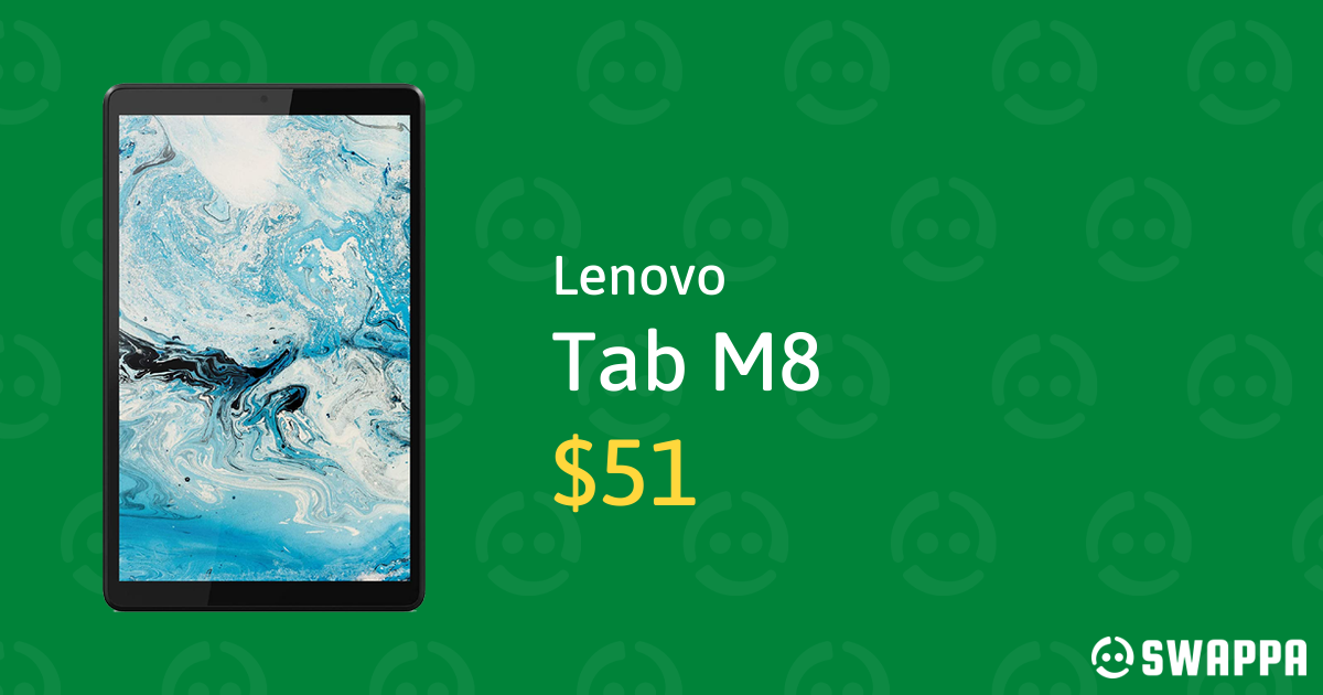 Lenovo Tab M8 - Wi-Fi, Gray, 32GB, 2GB, HD - LYJE90502 - Swappa