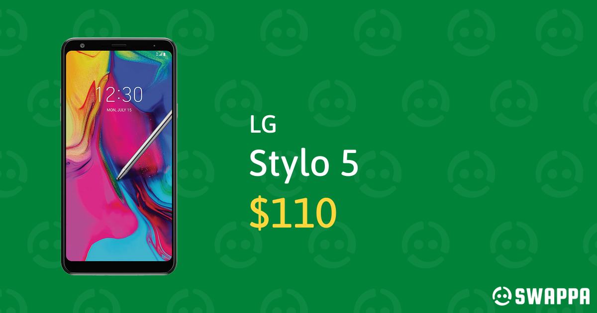 LG Stylo 5 - Unlocked, Gray, 32GB, 3GB - LYJQ30156 - Swappa