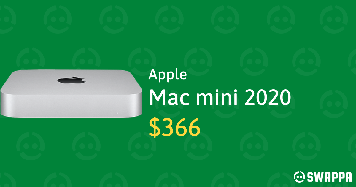 Mac mini 2020 - Apple M1, Silver, 256GB, 8GB - LYJW26204 - Swappa