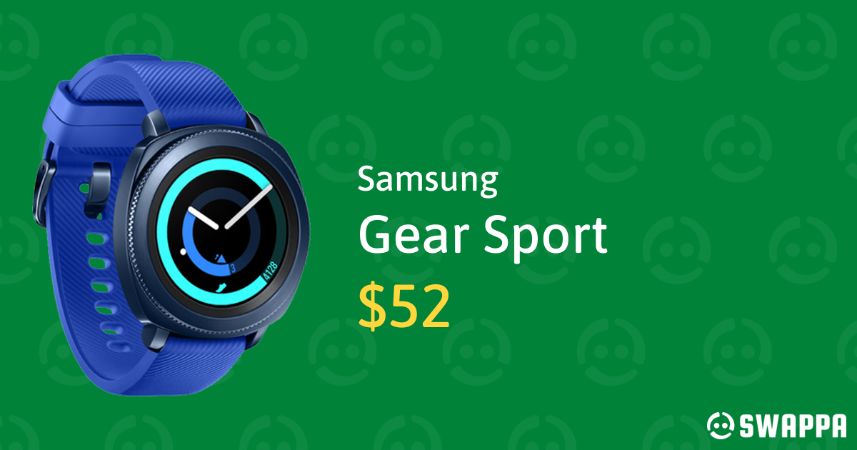 Samsung Gear Sport - Black - LYKZ46329 - Swappa