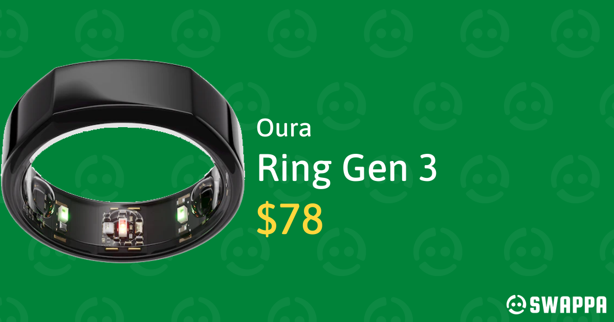 Oura Ring Gen 3 - Silver, Size 10, Heritage - LYNB13547 - Swappa