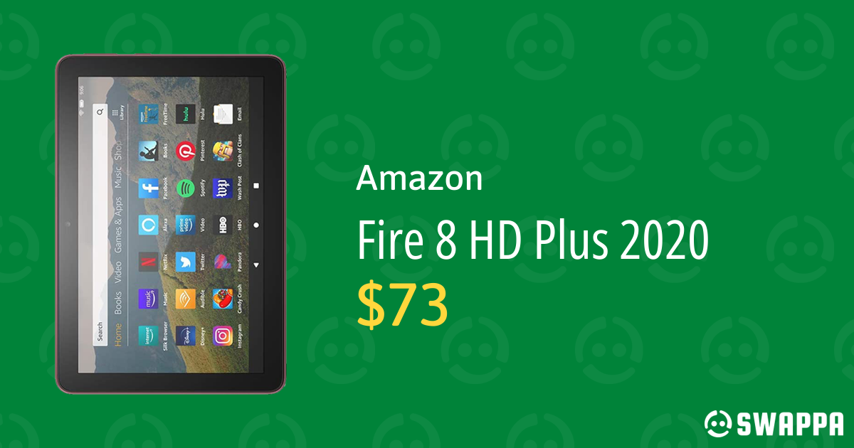 Amazon Fire 8 HD Plus 2020 - Wi-Fi, Gray, 32GB, 3GB - LYNQ31804 - Swappa