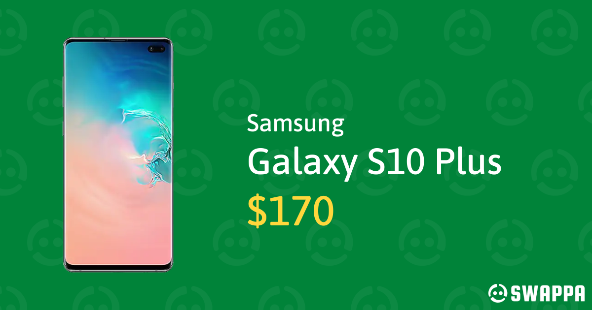 Samsung Galaxy S10 Plus - Verizon, Blue, 128GB, 8GB, SM-G975U ...