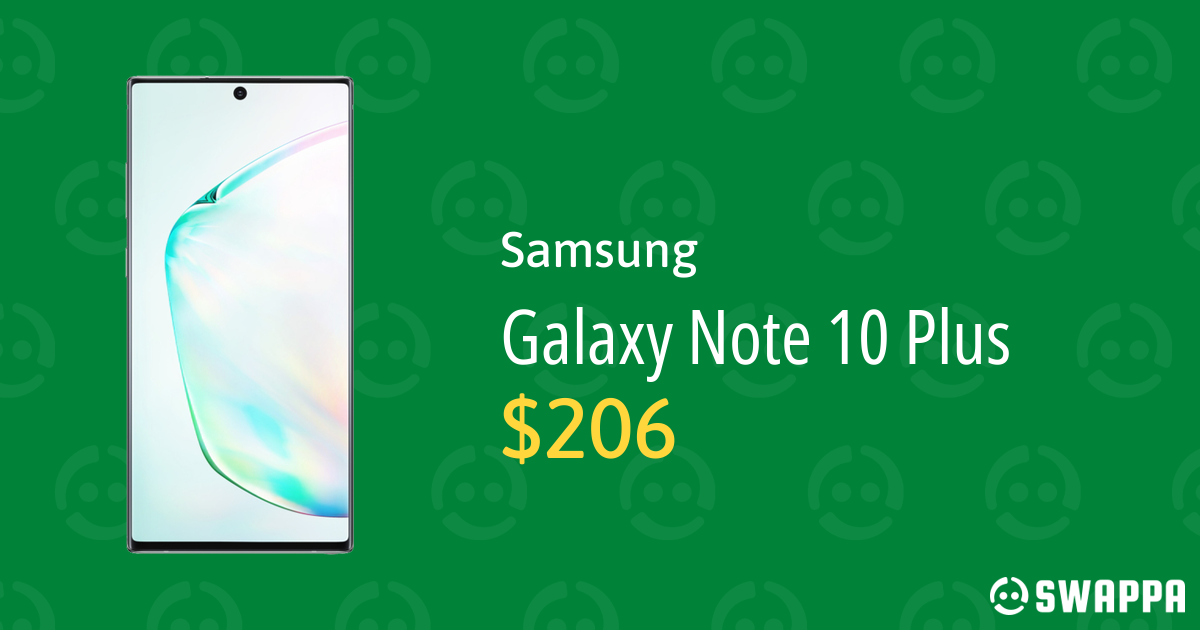 Samsung Galaxy Note 10 Plus - T-Mobile, Black, 256GB, 12GB, SM-N975U ...