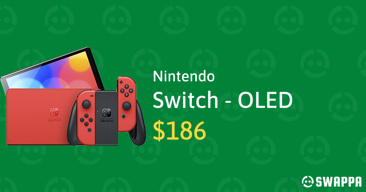Nintendo Switch - OLED - Red, 64GB, Mario Red Edition - LZAF74476 - Swappa