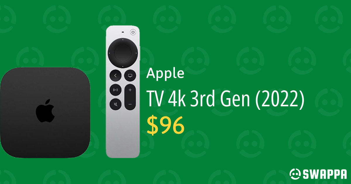 Apple TV 4k 3rd Gen (2022) - 64GB, Wi-Fi - LZAH91826 - Swappa