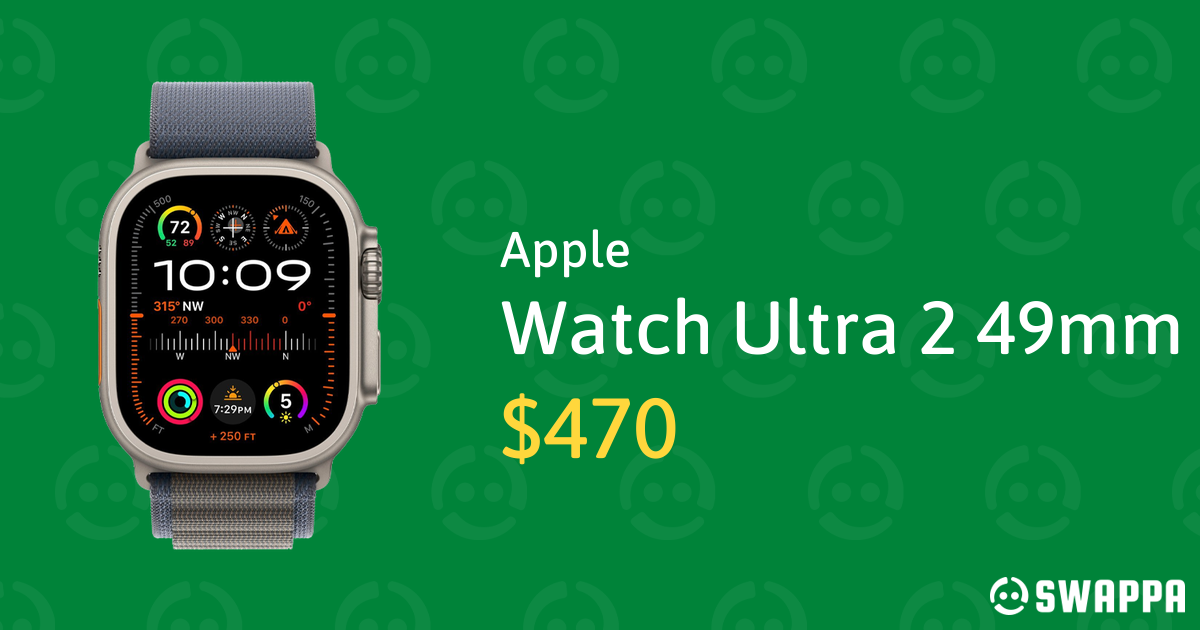Apple Watch Ultra 2 49mm - Unlocked, Natural, A2986 - LZAP72185 - Swappa