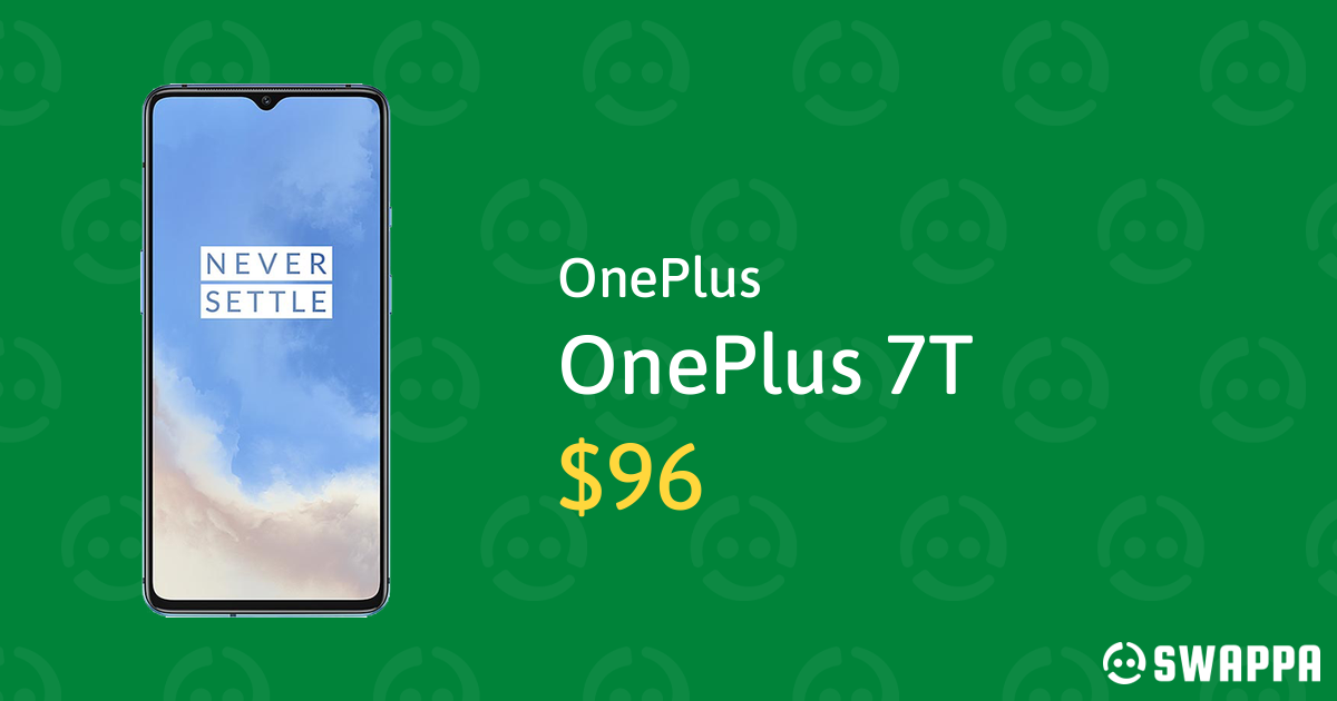 OnePlus 7T - Unlocked, Silver, 128GB, 8GB, HD1905 - LZBA55500 - Swappa