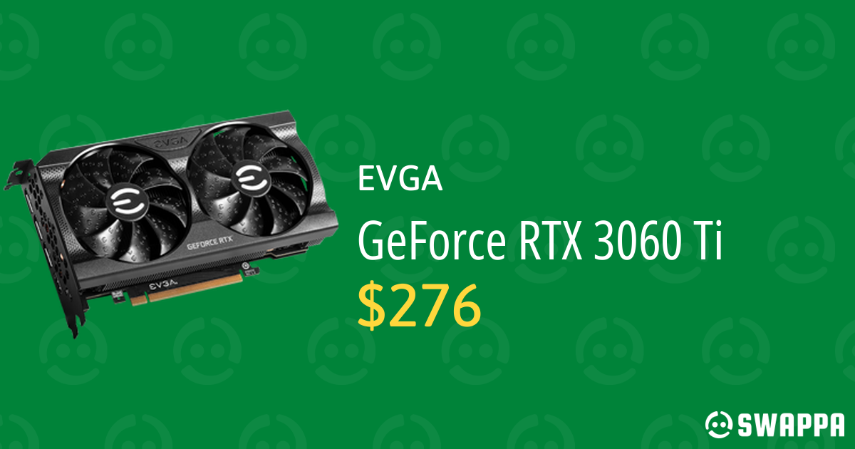 EVGA GeForce RTX 3060 Ti - 08G-P5-3663, XC Gaming - LZBG45796 - Swappa
