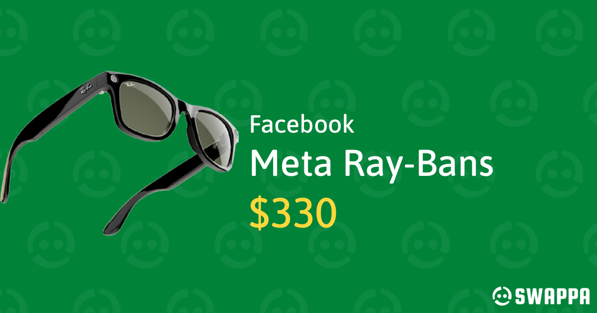 Meta Ray-Bans - Black - LZCG03522 - Swappa