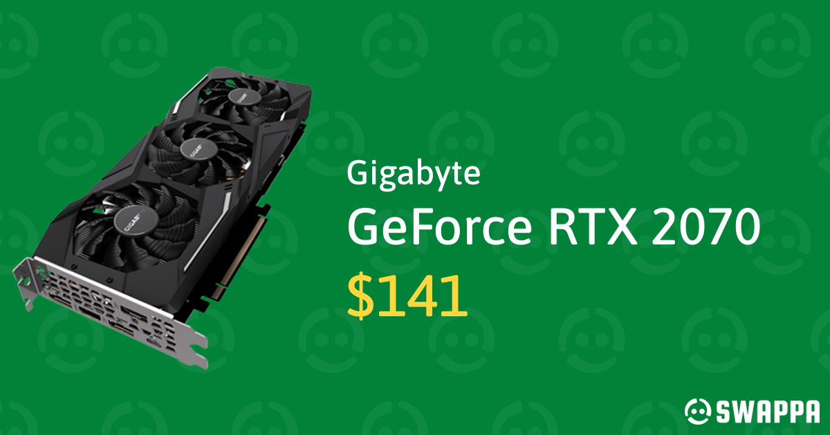Gigabyte GeForce RTX 2070 - GV-N2070WF2-8GD, Windforce 2X - LZCG19921 ...