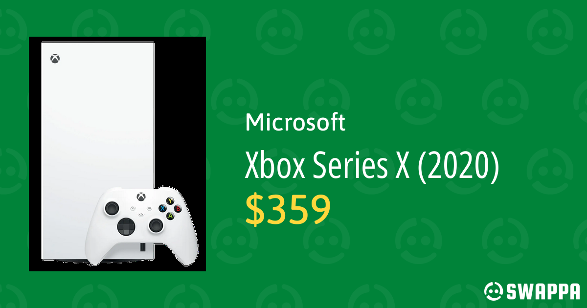 Xbox Series X (2020) - Robot White, 1TB, All-Digital - LZCI96320 - Swappa
