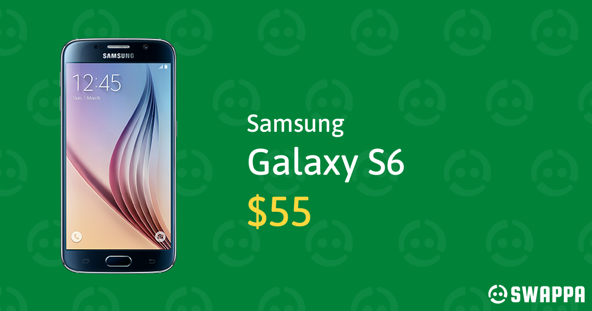 Samsung Galaxy S6 - AT&T, Blue, 32GB, SM-G920A - LZCM53156 - Swappa