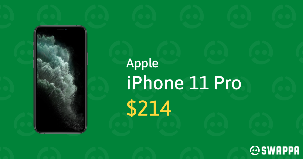 Apple iPhone 11 Pro - Unlocked, Green, 64GB, A2160 - LZCQ74508 - Swappa