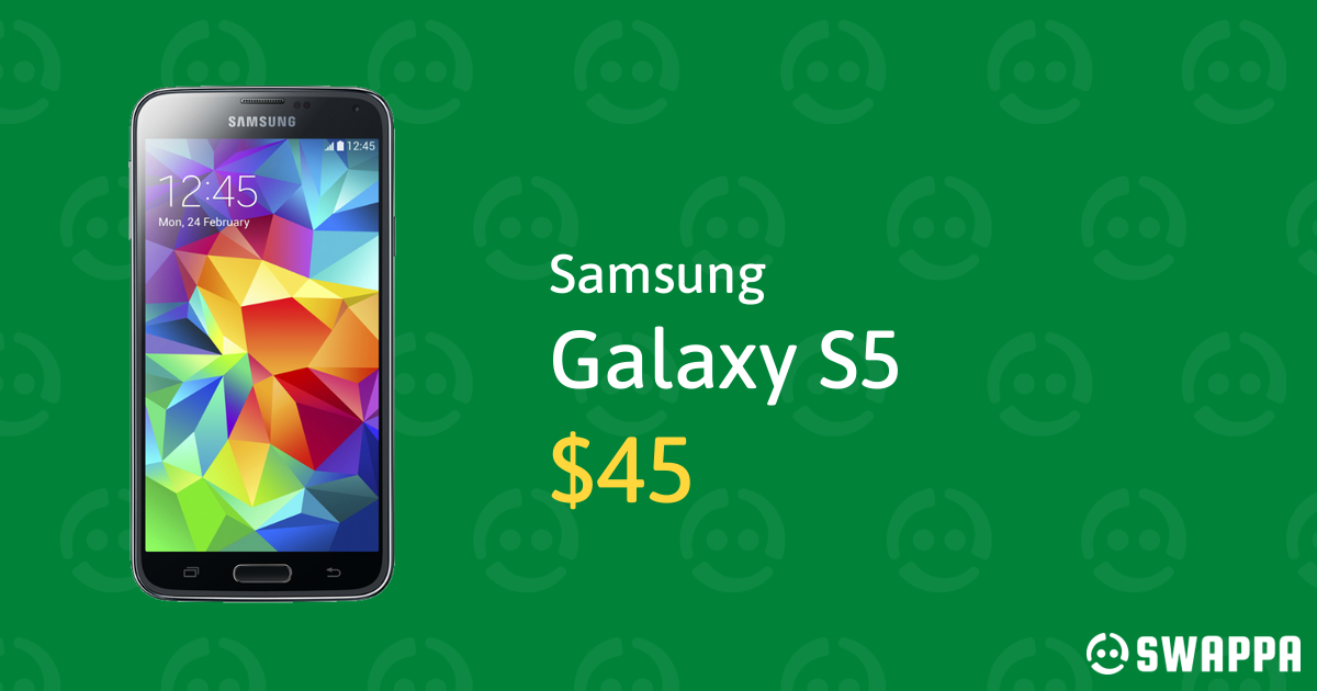 Samsung Galaxy S5 - Unlocked, Black, 16GB, SM-G900F - LZDK91151 - Swappa