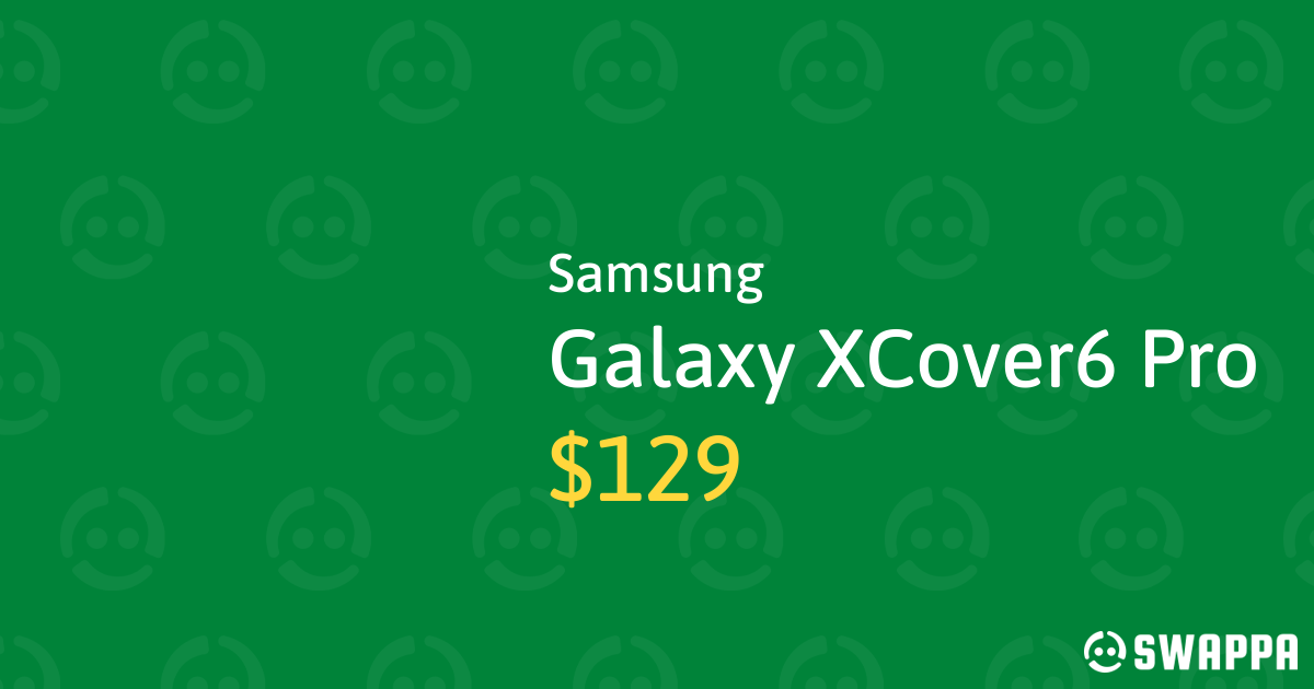 Samsung Galaxy XCover6 Pro - Verizon, Black, 64GB, 6GB - LZDO11464 - Swappa