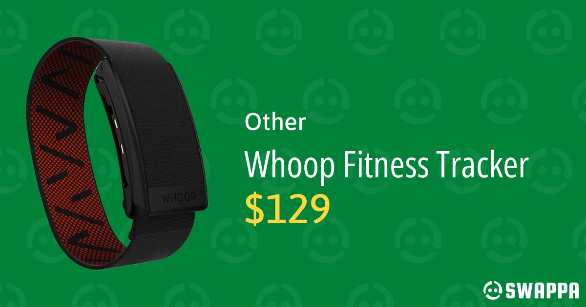 Whoop Fitness Tracker - Black - LZDR87182 - Swappa