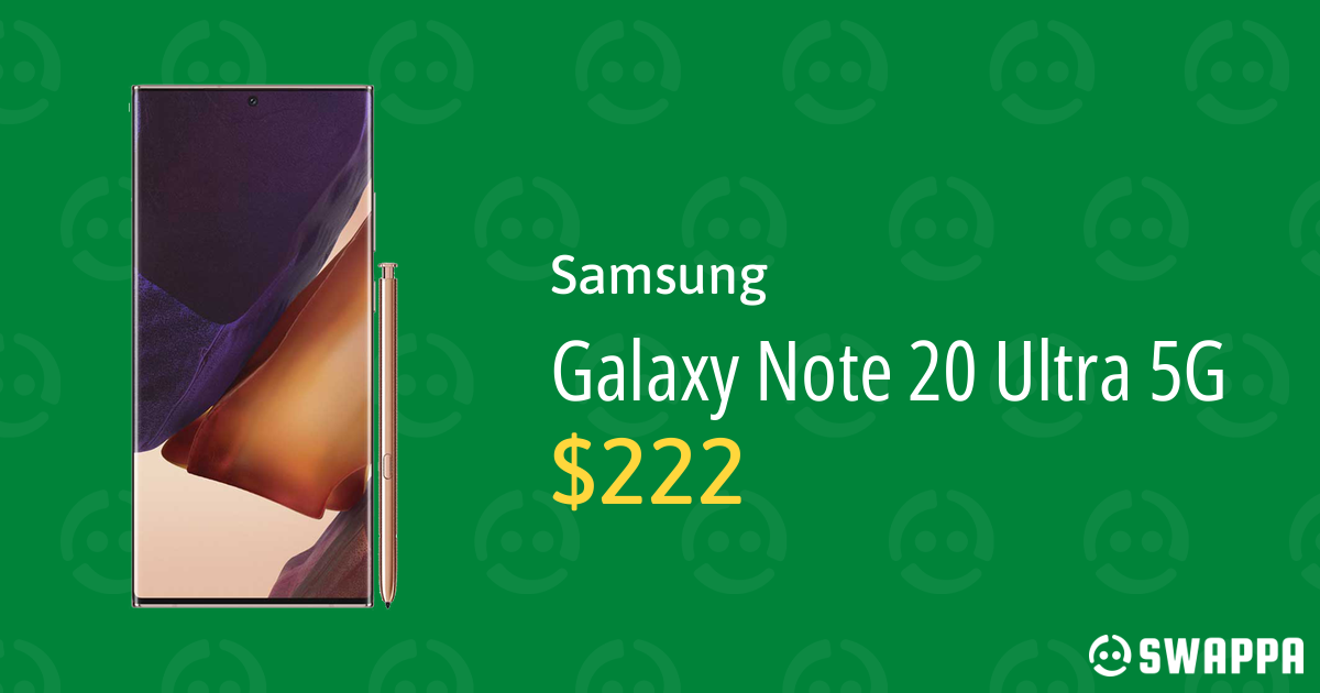 Samsung Galaxy Note 20 Ultra 5G - T-Mobile, Mystic Bronze, 128GB, 12GB ...