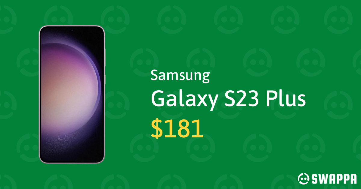 Samsung Galaxy S23 Plus - Spectrum, Black, 256GB, 8GB, SM-S916U ...