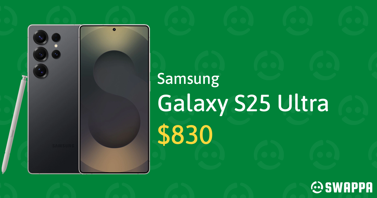 Samsung Galaxy S25 Ultra - T-Mobile, Black, 256GB, 12GB, SM-S938U ...