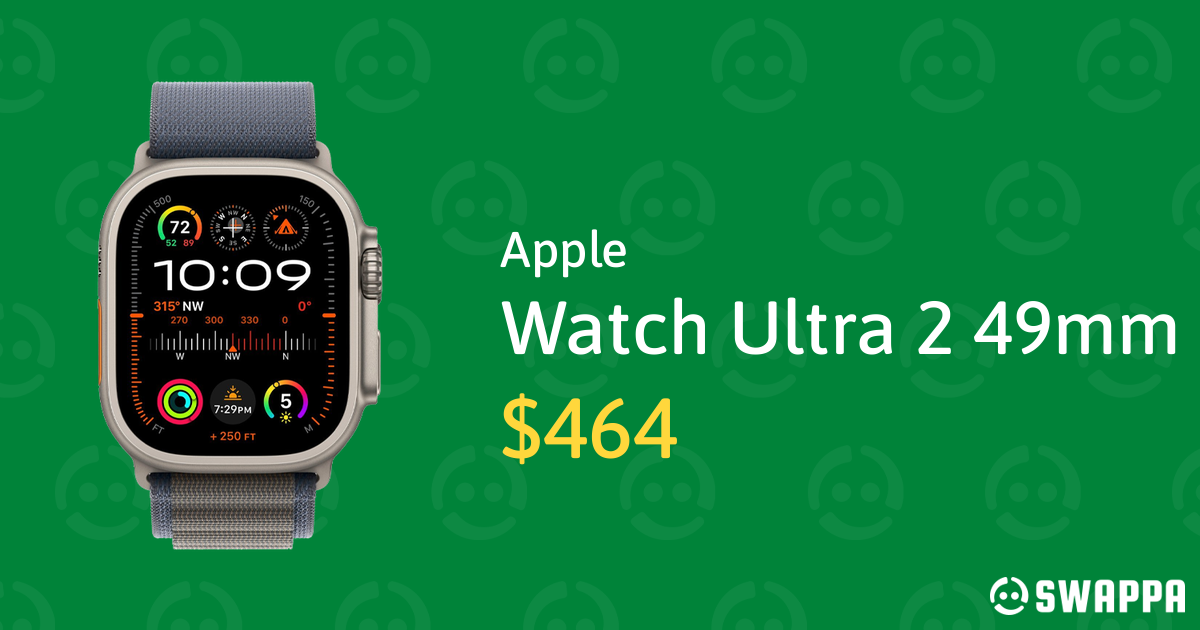 Apple Watch Ultra 2 49mm - Unlocked, Natural, A2986 - LZEB43992 - Swappa
