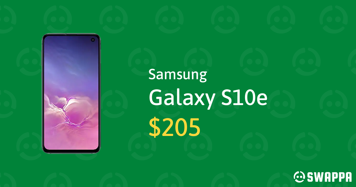 Samsung Galaxy S10e - Unlocked, Pink, 128GB, 6GB, SM-G970U1 - LZED26163 ...