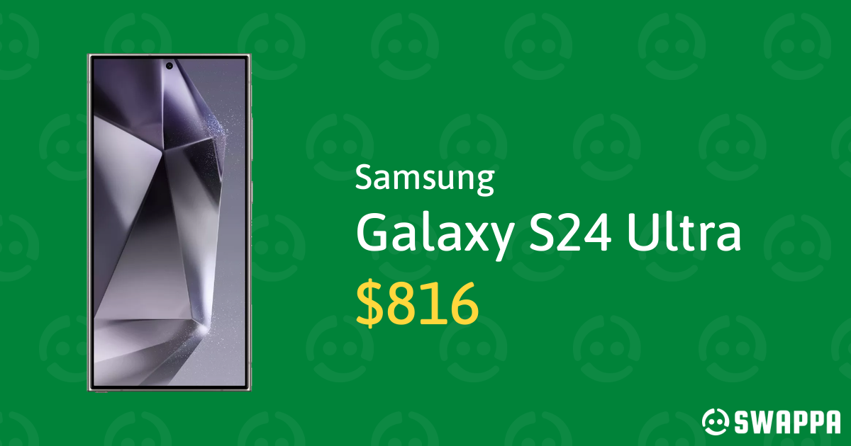 Samsung Galaxy S24 Ultra - Unlocked, Green, 512GB, 12GB, SM-S928U1 ...