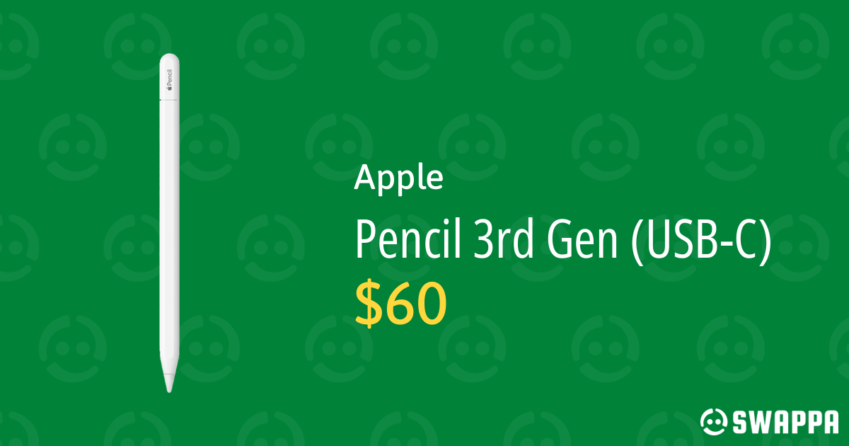 Apple Pencil 3rd Gen (USB-C) - LZED89303 - Swappa