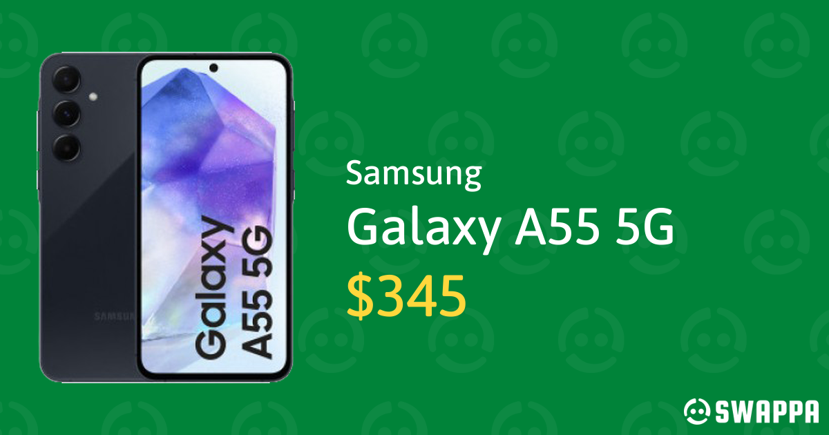 Samsung Galaxy A55 5G - Unlocked Non-US, Navy Blue, 256GB, 8GB ...