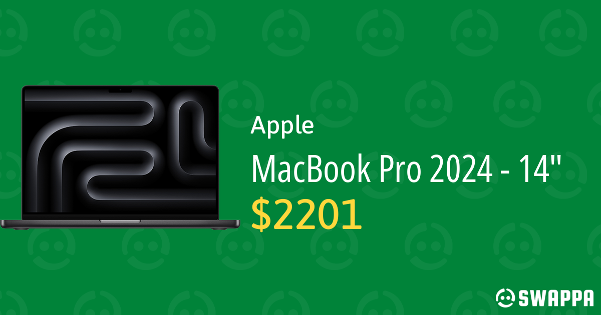 MacBook Pro 2024 - 14" - Apple M4 Max 14-core, Space Black, 1TB, 36GB ...