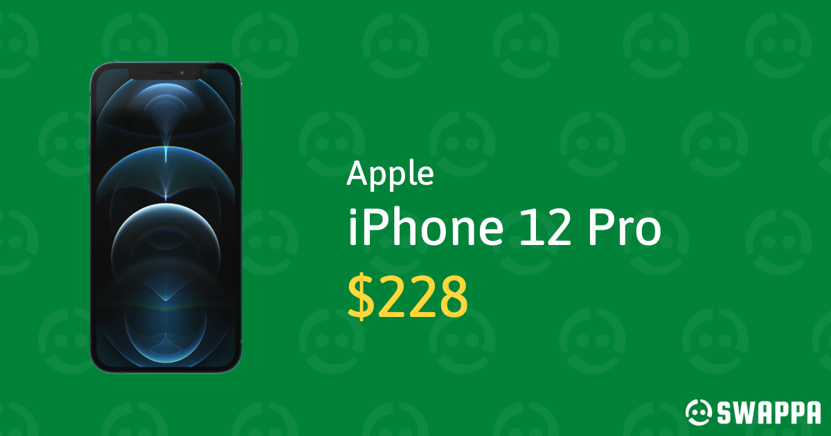 Apple iPhone 12 Pro - Unlocked, Silver, 128GB, A2341 - LZEQ68200 - Swappa