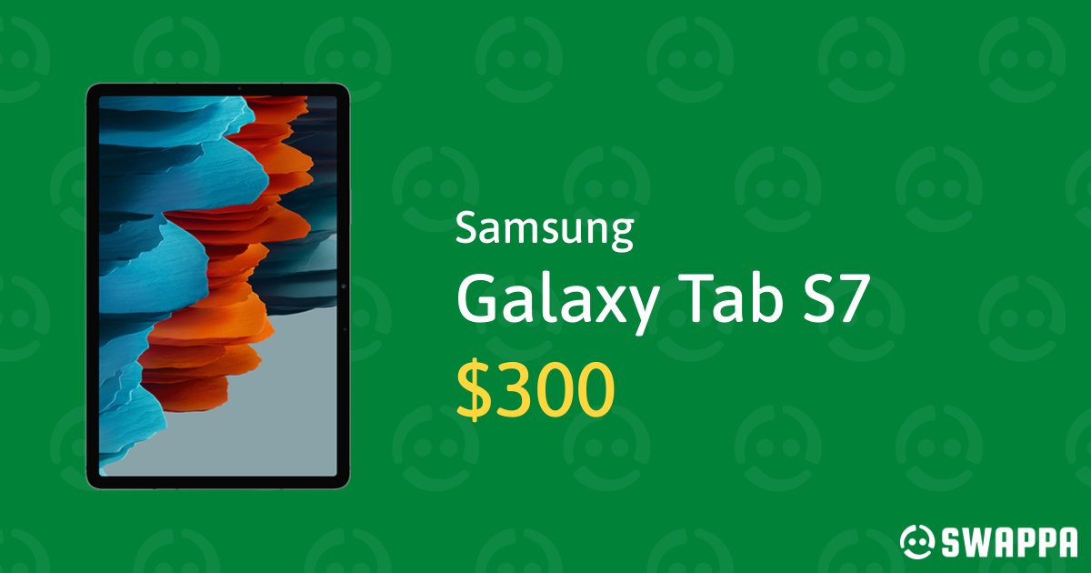 Samsung Galaxy Tab S7 - Wi-Fi, Mystic Bronze, 128GB, 6GB, SM-T870, Wi-Fi - LZEU45060 - Swappa