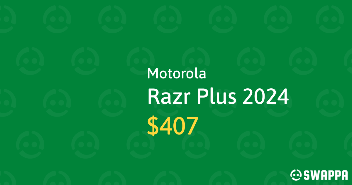 Motorola Razr Plus (2024) - Unlocked, Navy Blue, 256GB, 12GB ...