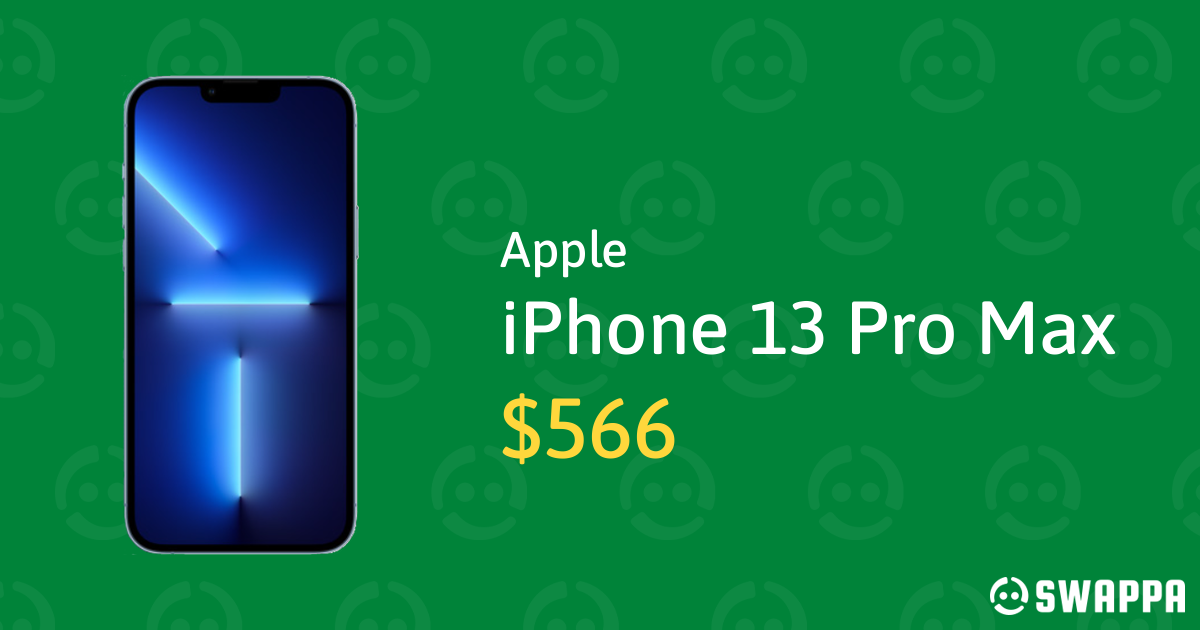 Apple iPhone 13 Pro Max - Unlocked, Sierra Blue, 128GB, A2484 ...