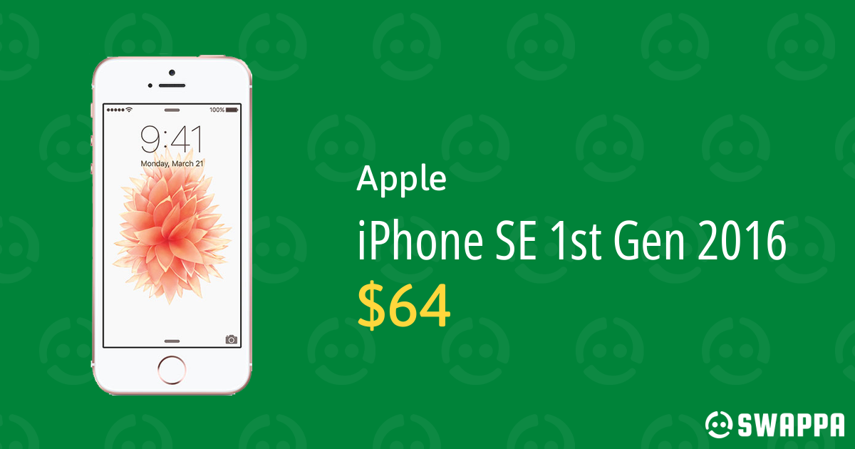 Apple iPhone SE 1st Gen 2016 - Unlocked, Rose Gold, 16GB, A1662 ...