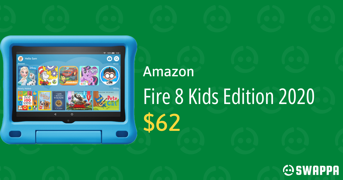 Amazon Fire 8 Kids Edition 2020 - Wi-Fi, Pink, 32GB - LZFQ58031 - Swappa