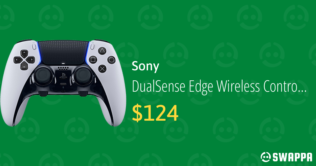 DualSense Edge Wireless Controller - White - LZJI99744 - Swappa
